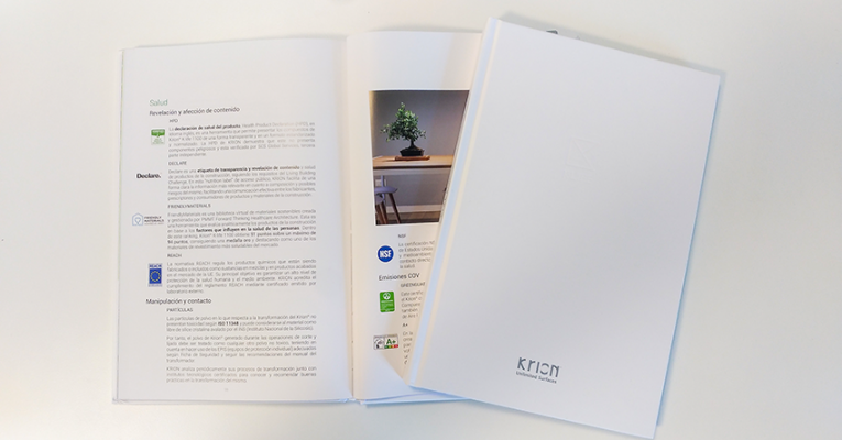 Friendly Materials® ha sido reconocido en libro de Krion®